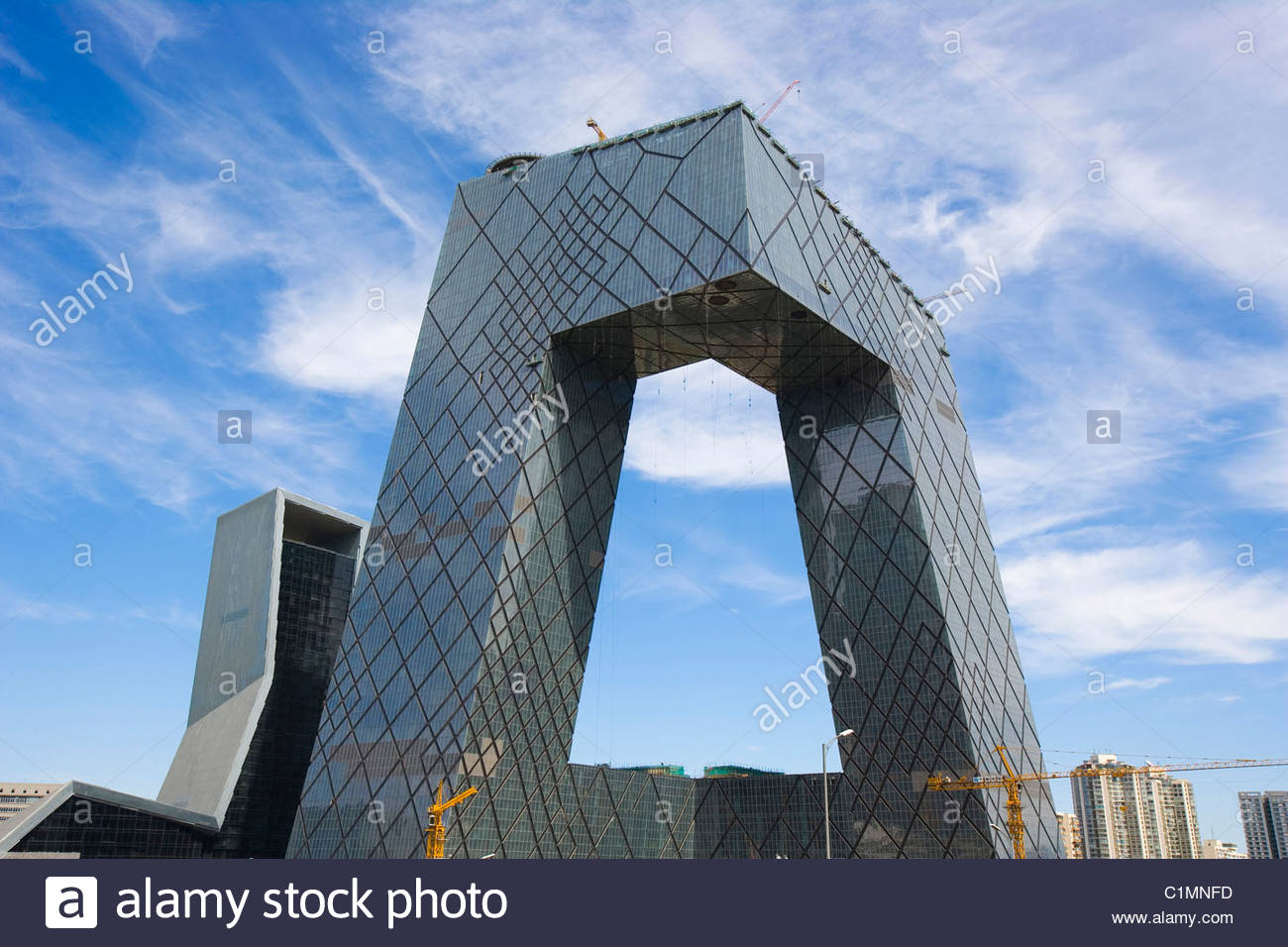 Cctv Headquarters Building Stock Photos & Cctv Headquarters Building ...