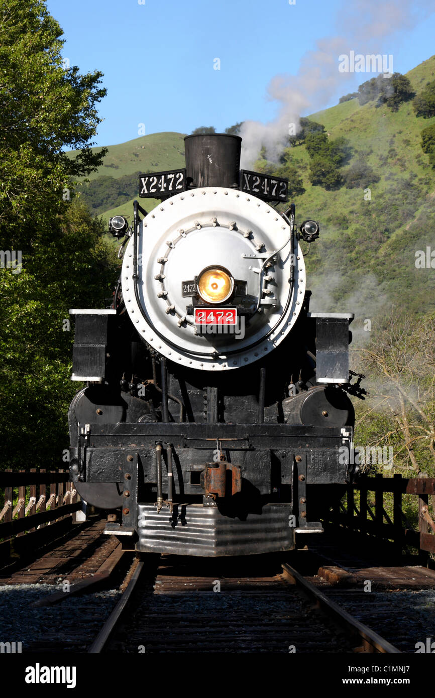 Southern Pacific Steam Locomotive #2472 Stock Photo - Alamy