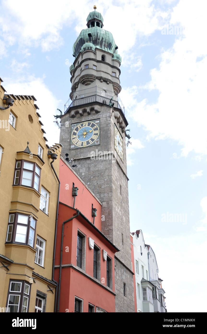 Rathaus innsbruck austria clock hi-res stock photography and images - Alamy