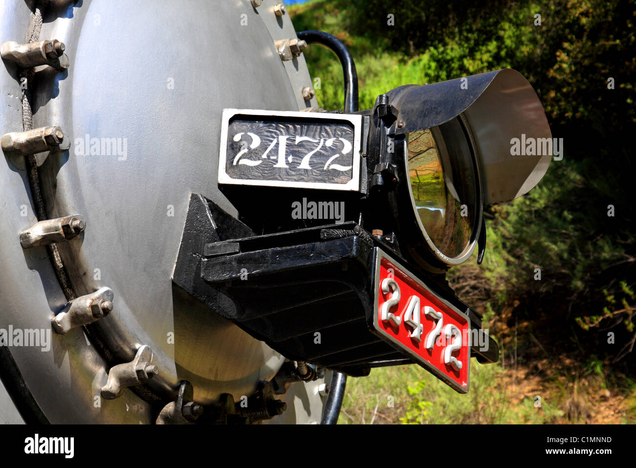 Locomotive front light number 2472 hi-res stock photography and images ...