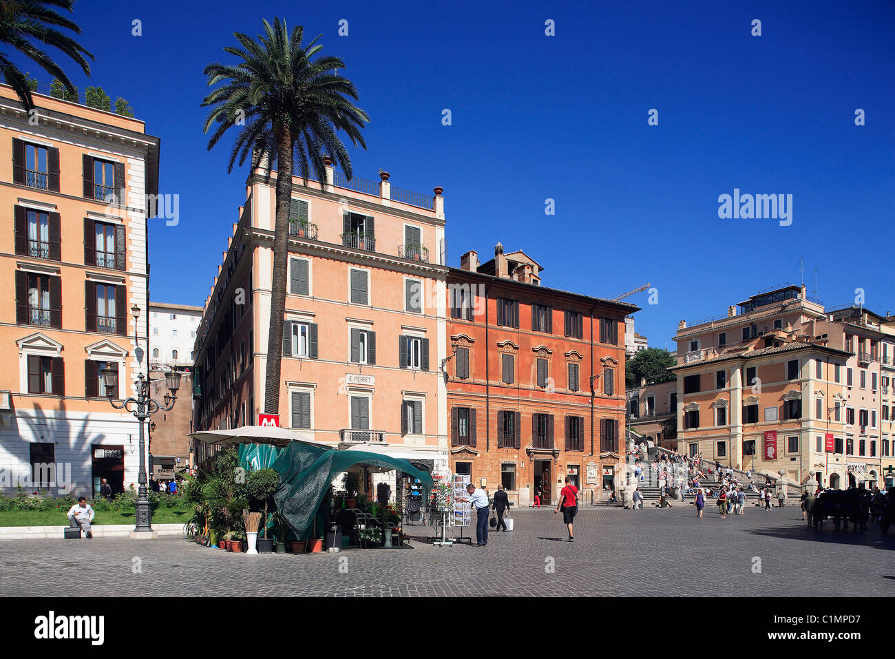 Italy, Lazio, Rome, Spain square (Piazza di Spagna Stock Photo - Alamy