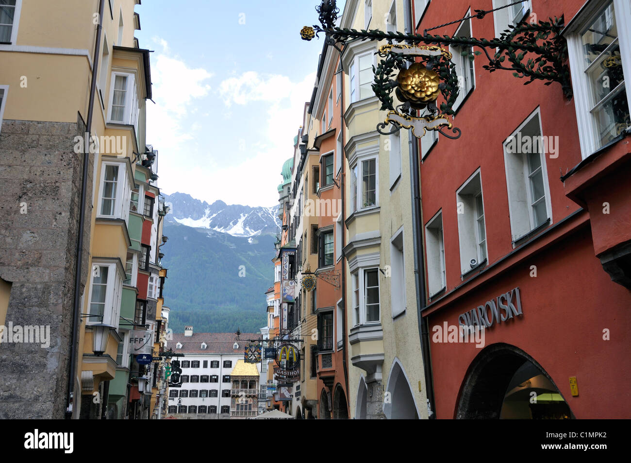 Innsbruck medieval buildings hi-res stock photography and images - Alamy