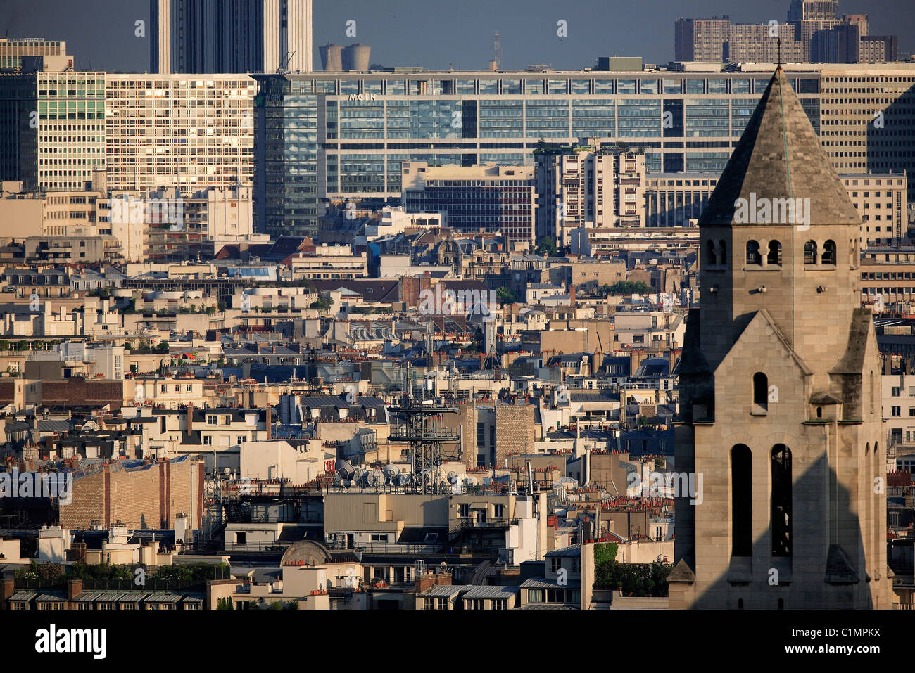 France, Paris, overview of the city Stock Photo - Alamy