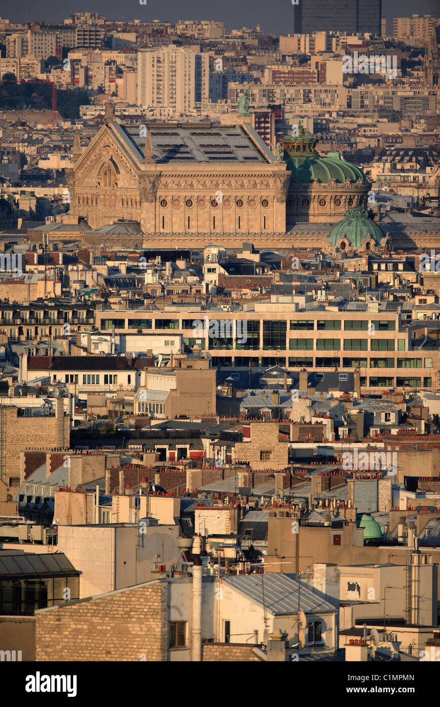 France, Paris, overview of the city Stock Photo - Alamy