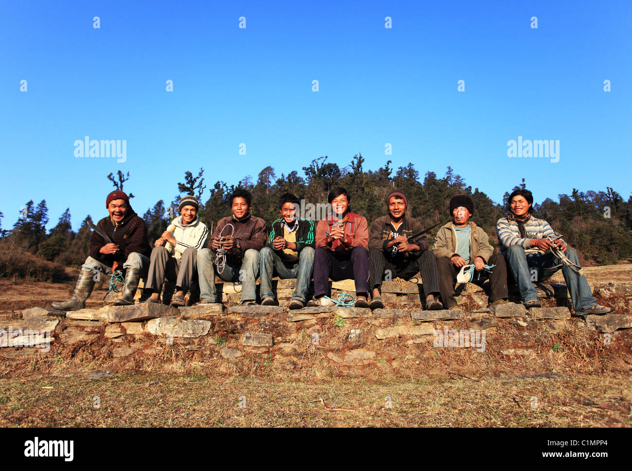 Nepali men hi-res stock photography and images - Alamy