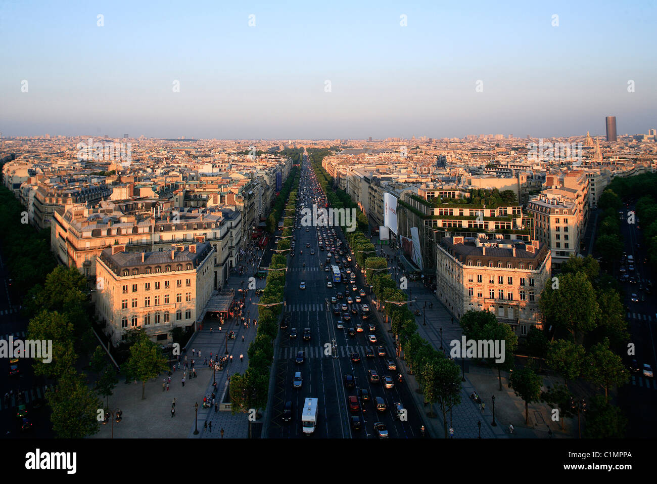 France, Paris, Champs Elysees Stock Photo - Alamy