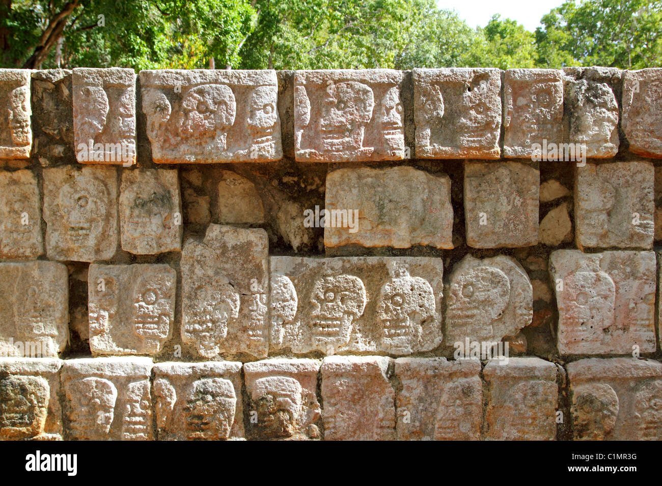 Maya wall carving hi-res stock photography and images - Alamy