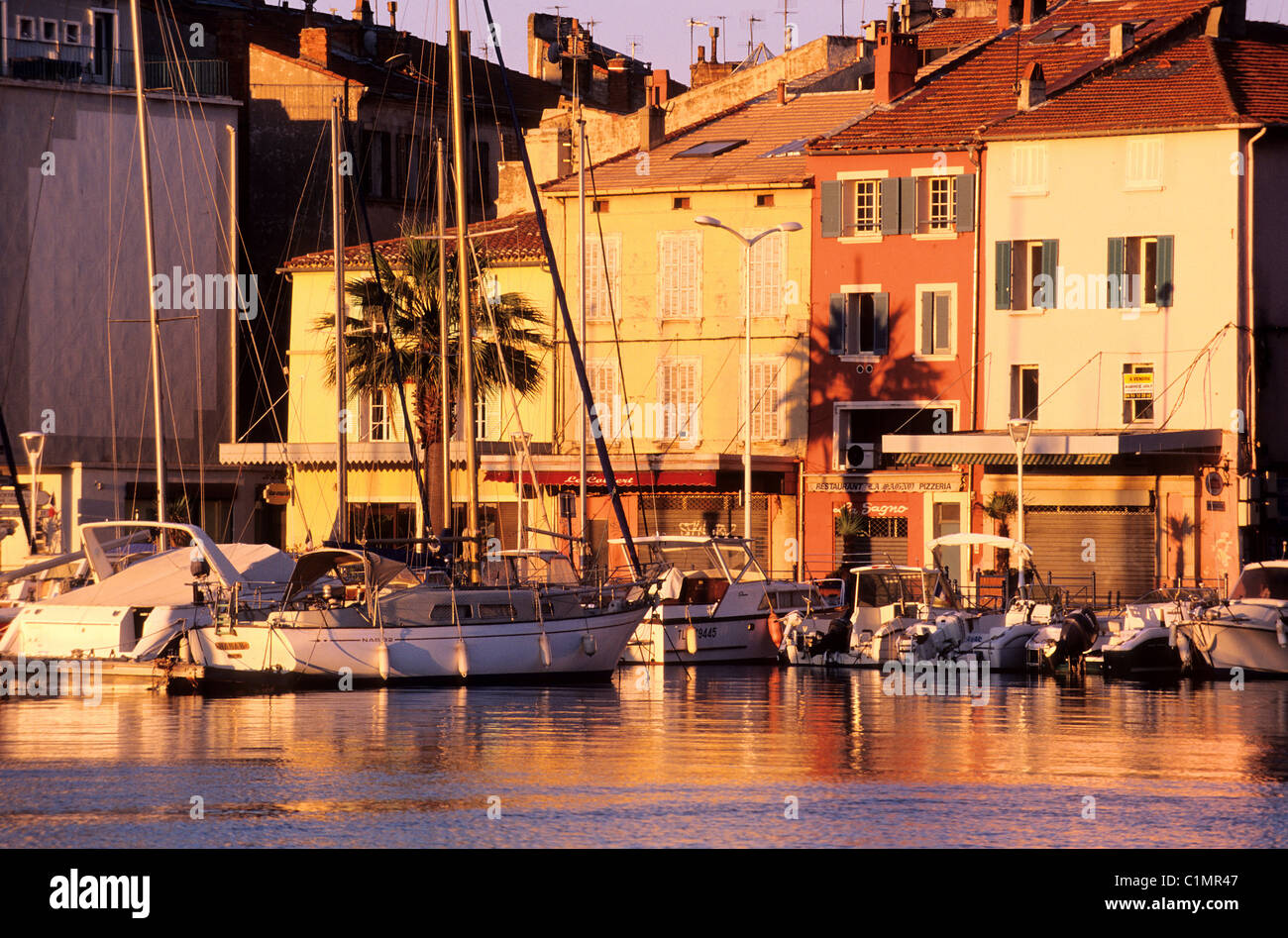 France, Var, La Seyne sur Mer, Harbour Stock Photo - Alamy