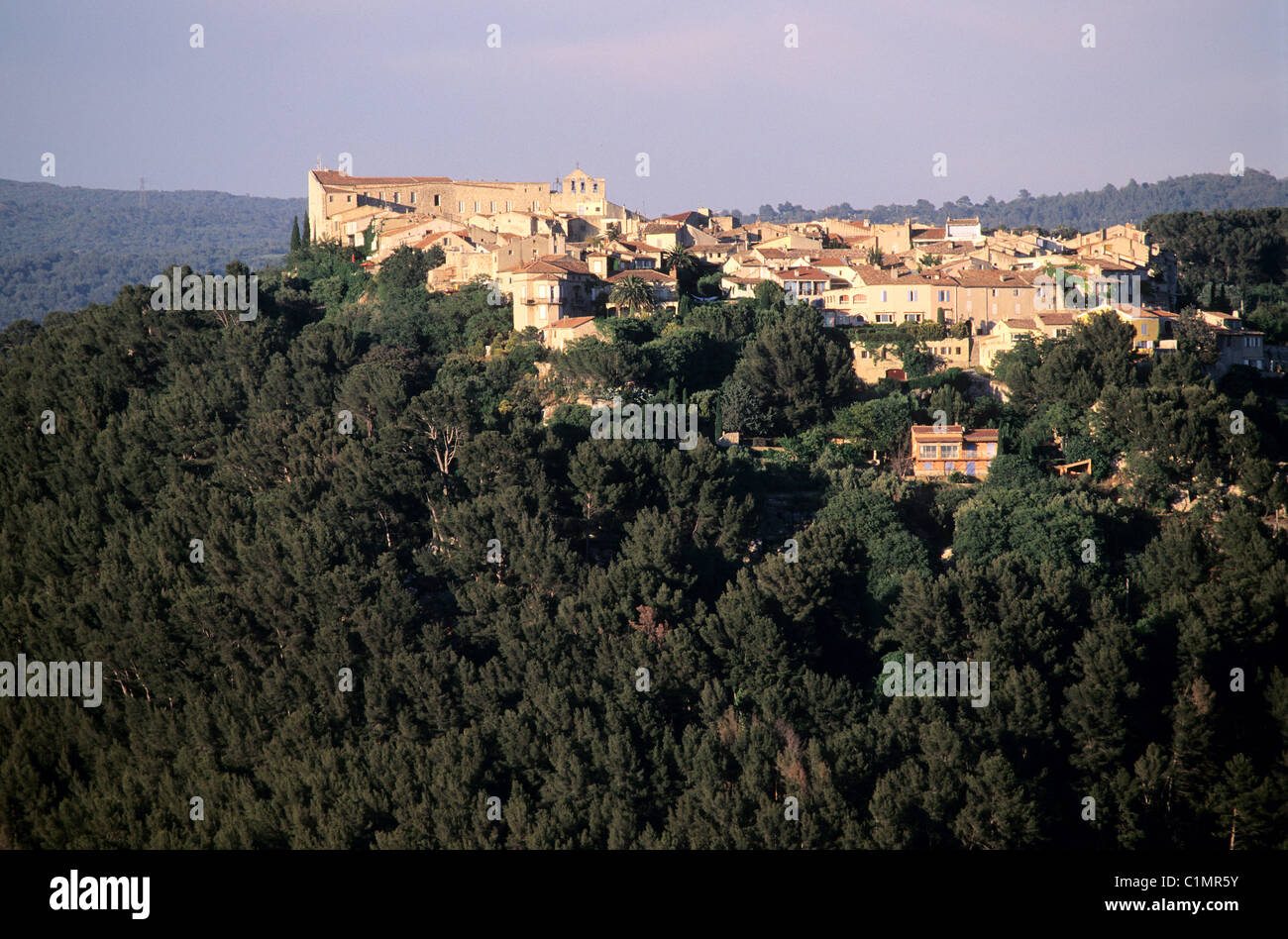 France, Var, Le Castellet village Stock Photo - Alamy