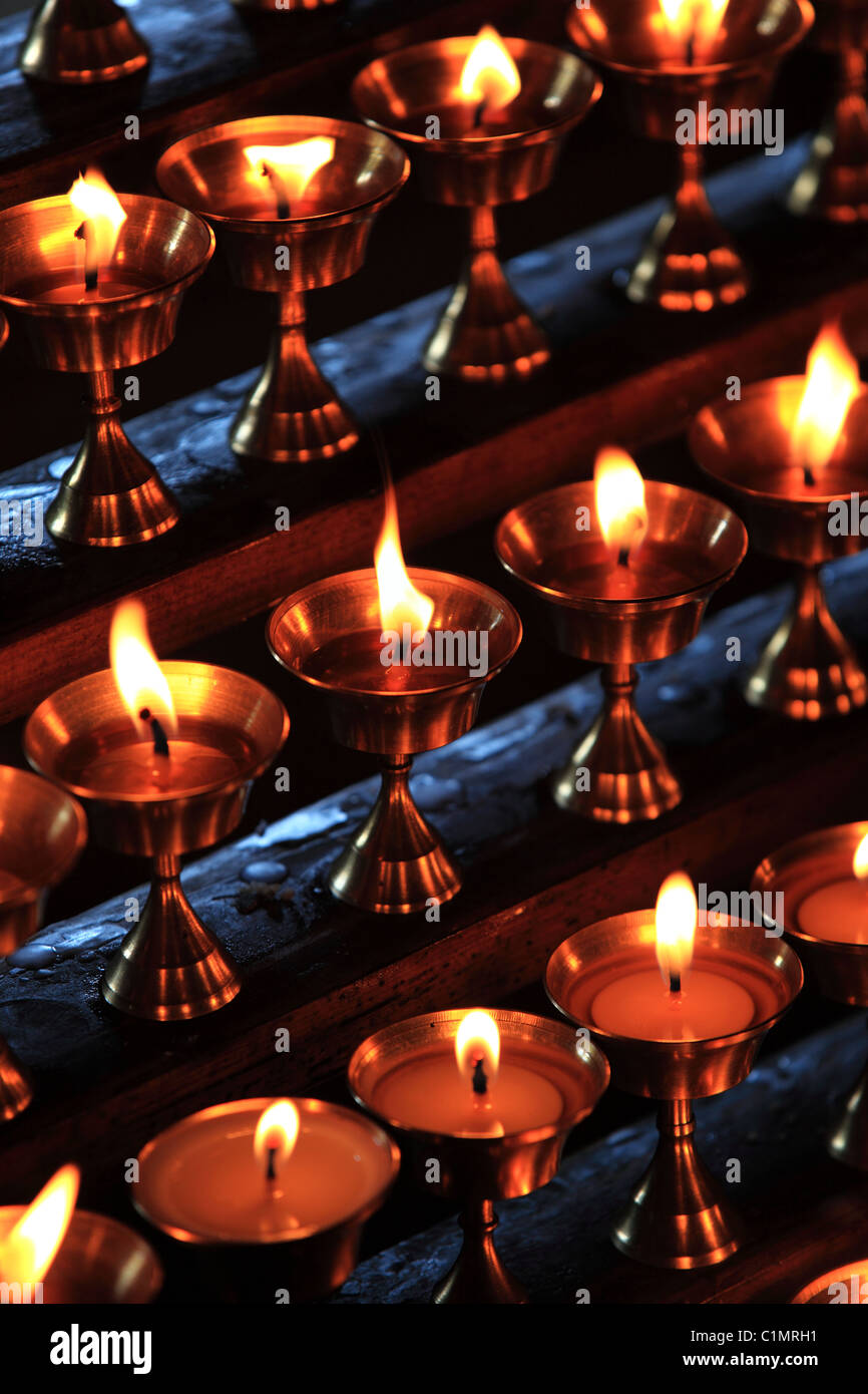 Butter lamp hi-res stock photography and images - Alamy