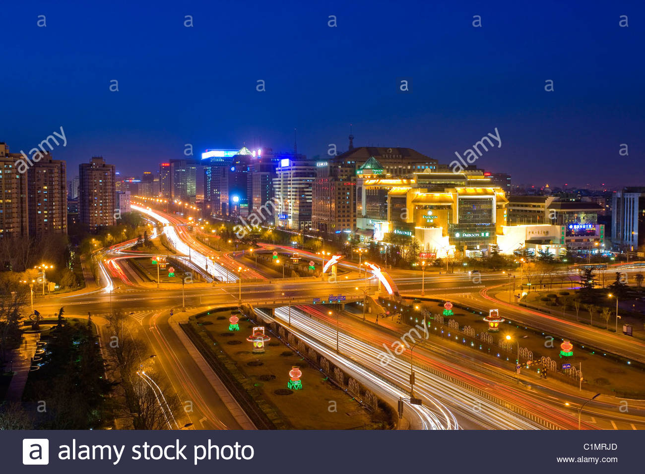 Aerial View Beijing China Stock Photos & Aerial View Beijing China ...