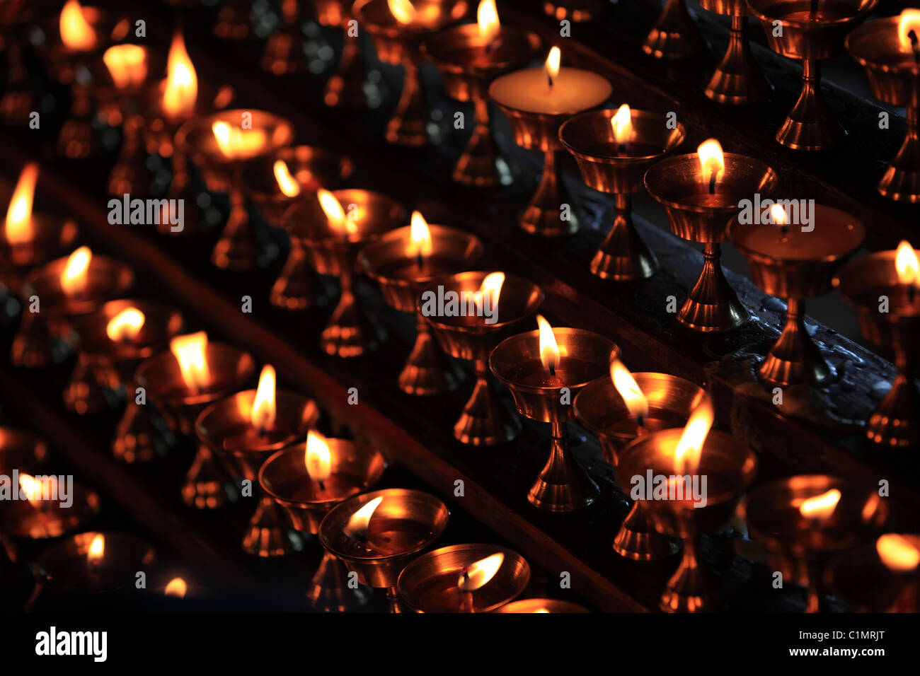 Butter lamp hi-res stock photography and images - Alamy