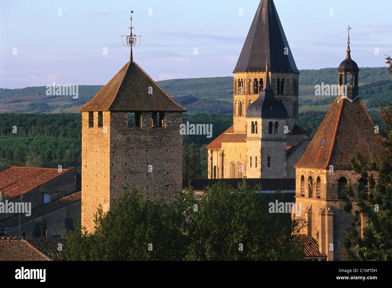 France, Saone et Loire, Maconnais, Cluny, ancient abbey Stock Photo - Alamy