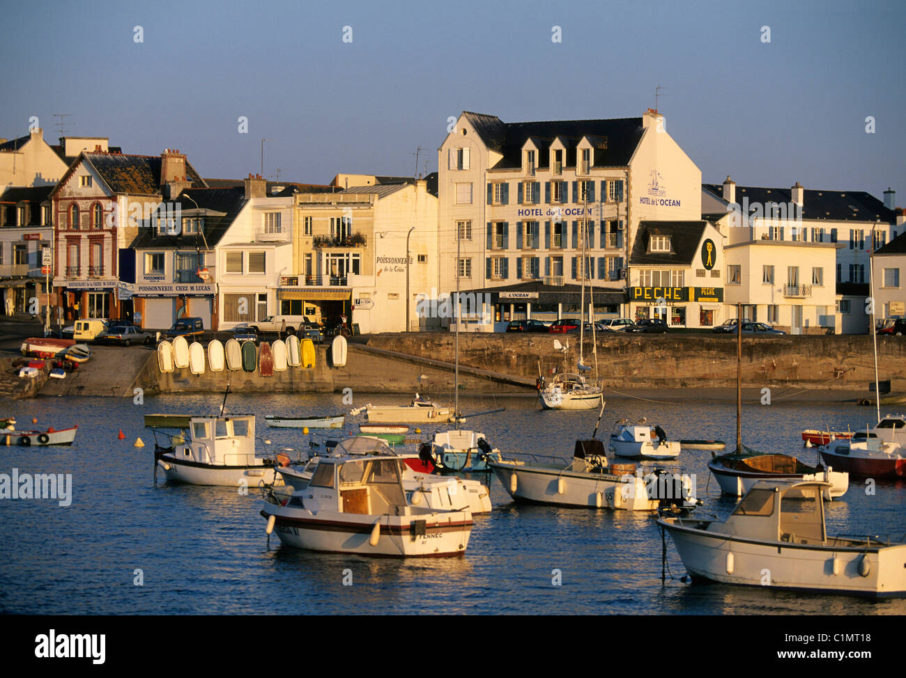 France, Morbihan, Quiberon, port Stock Photo - Alamy