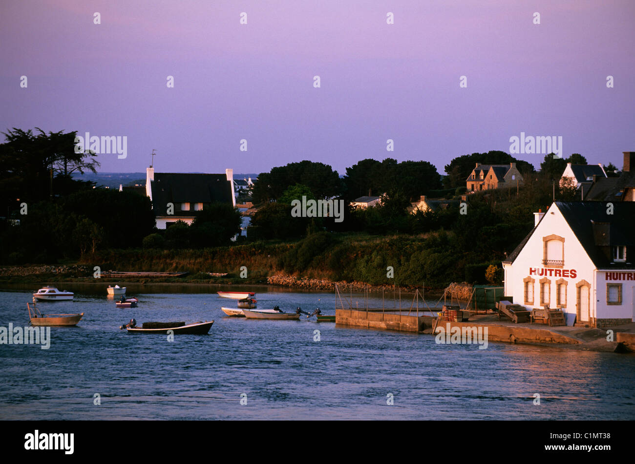 France, Morbihan, Etel River, Kergo Stock Photo - Alamy