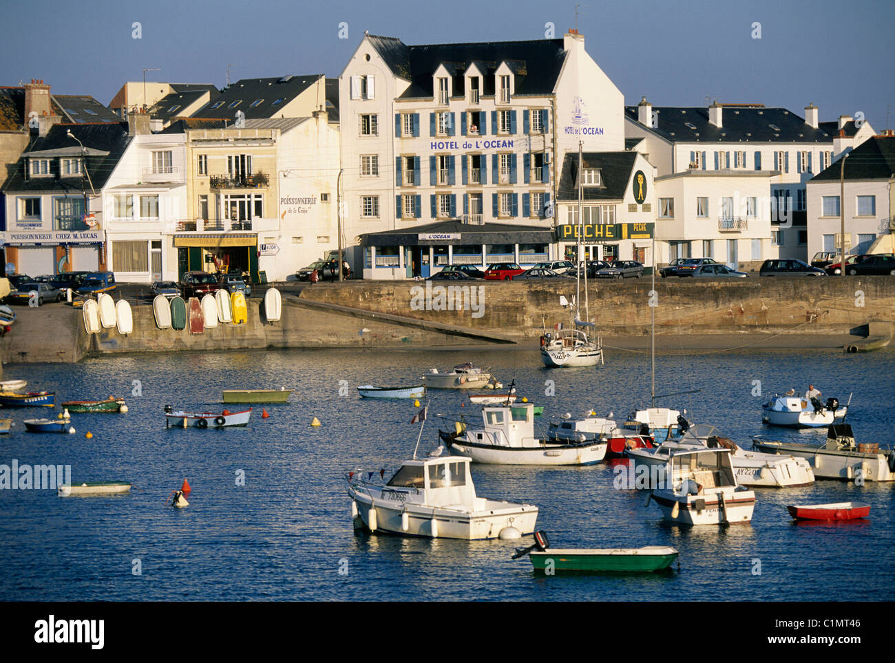 France, Morbihan, Quiberon, port Stock Photo - Alamy