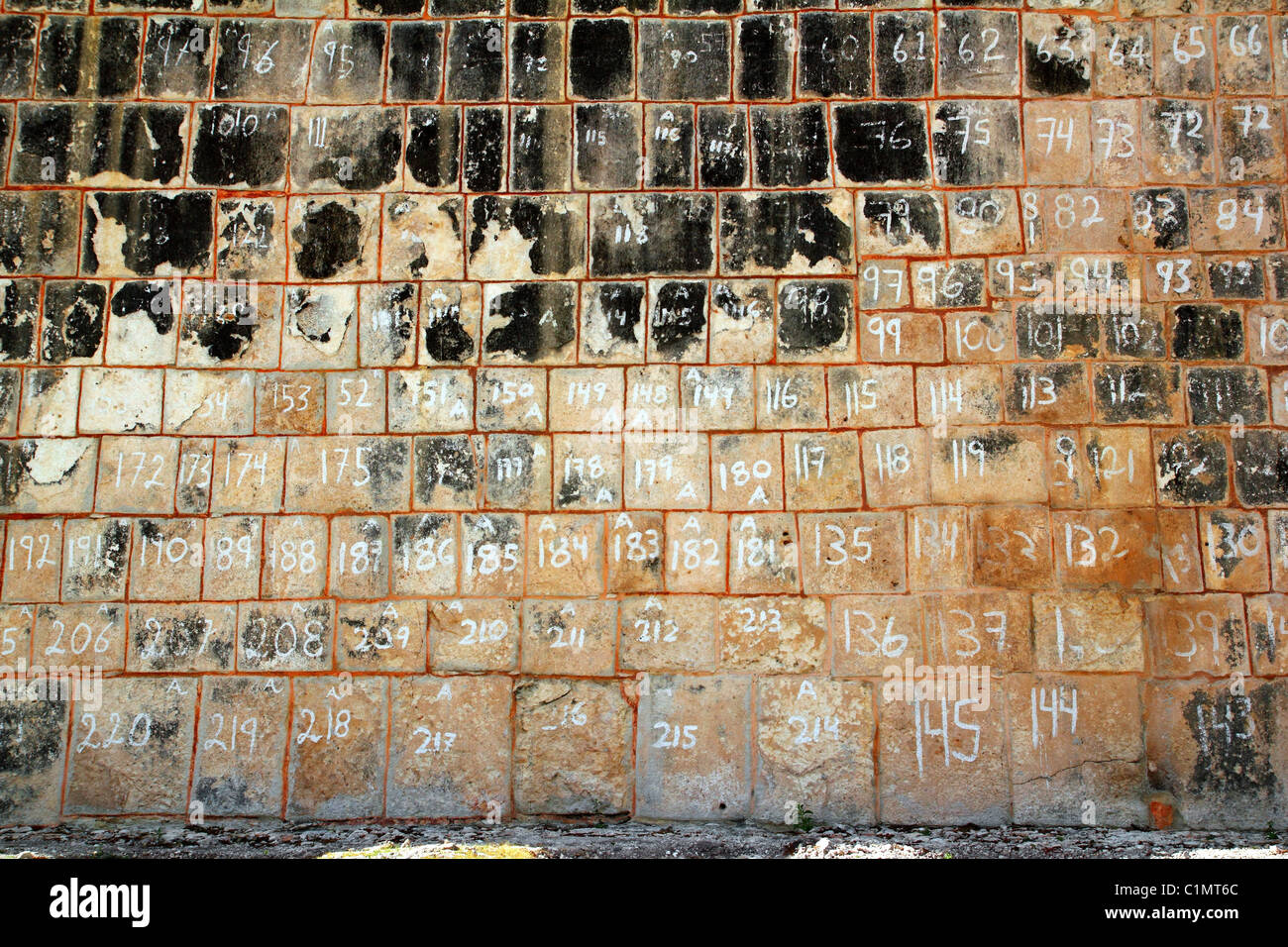 Maya pyramid reconstruction hi-res stock photography and images - Alamy