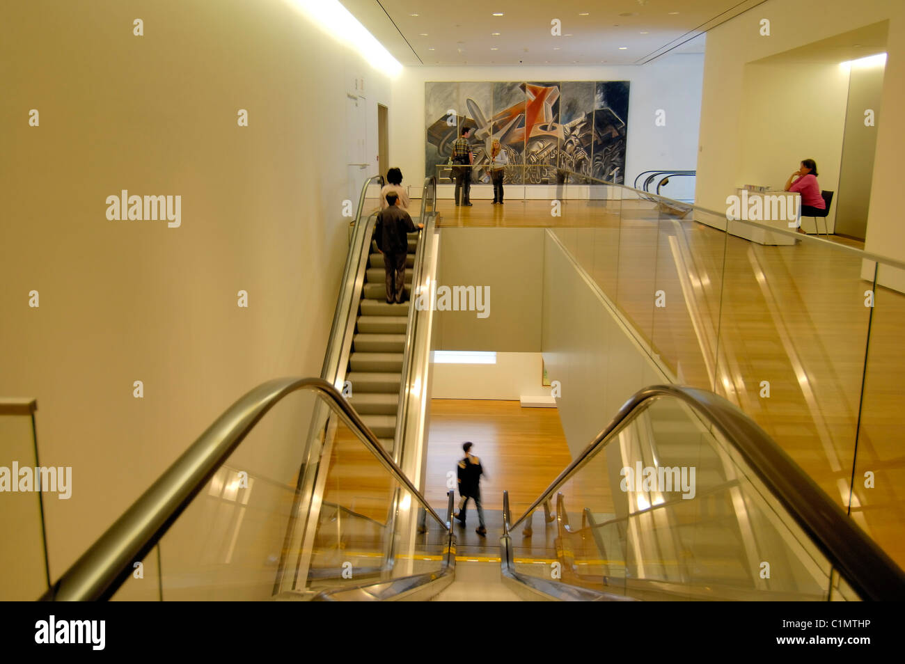 United States, New York City, Manhattan, the MOMA (Museum of Modern Art ...