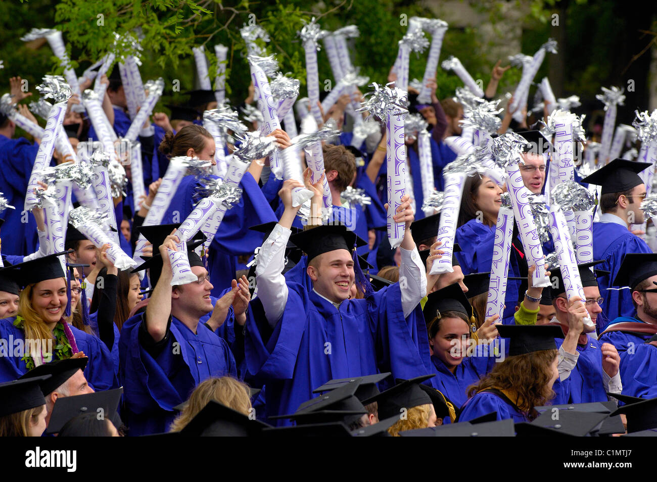 United States, New York City, Manhattan, graduations de New York ...