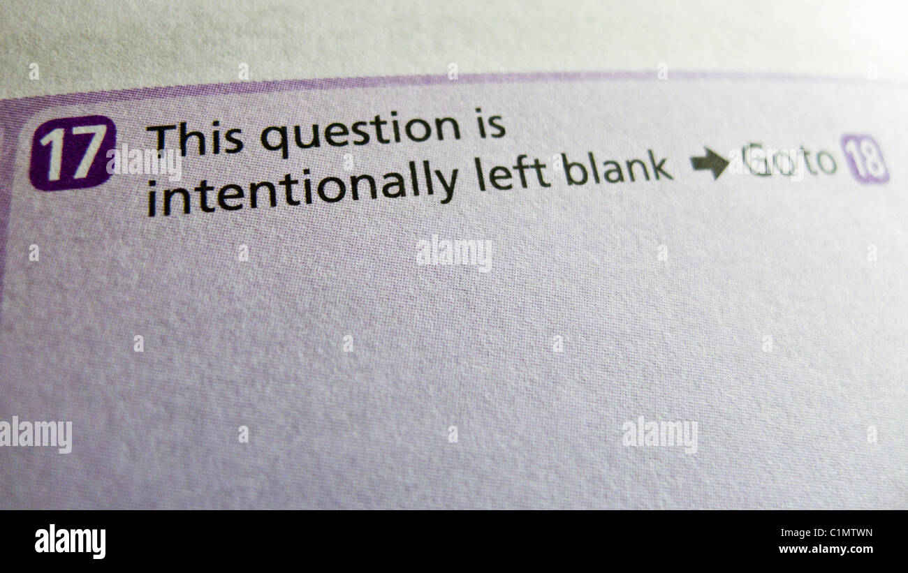 Household questionnaire hi-res stock photography and images - Alamy