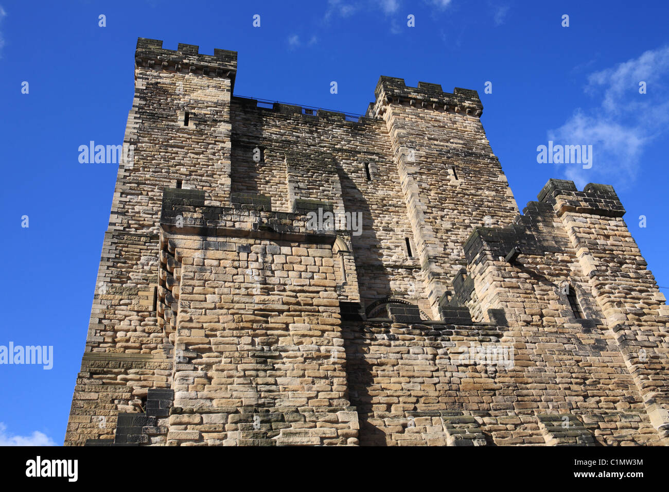 Newcastle upon Tyne keep or castle, NE England, UK Stock Photo - Alamy