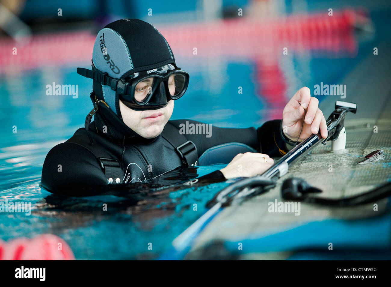 Apnea Diving Festival - Wroclaw 2011 Stock Photo - Alamy