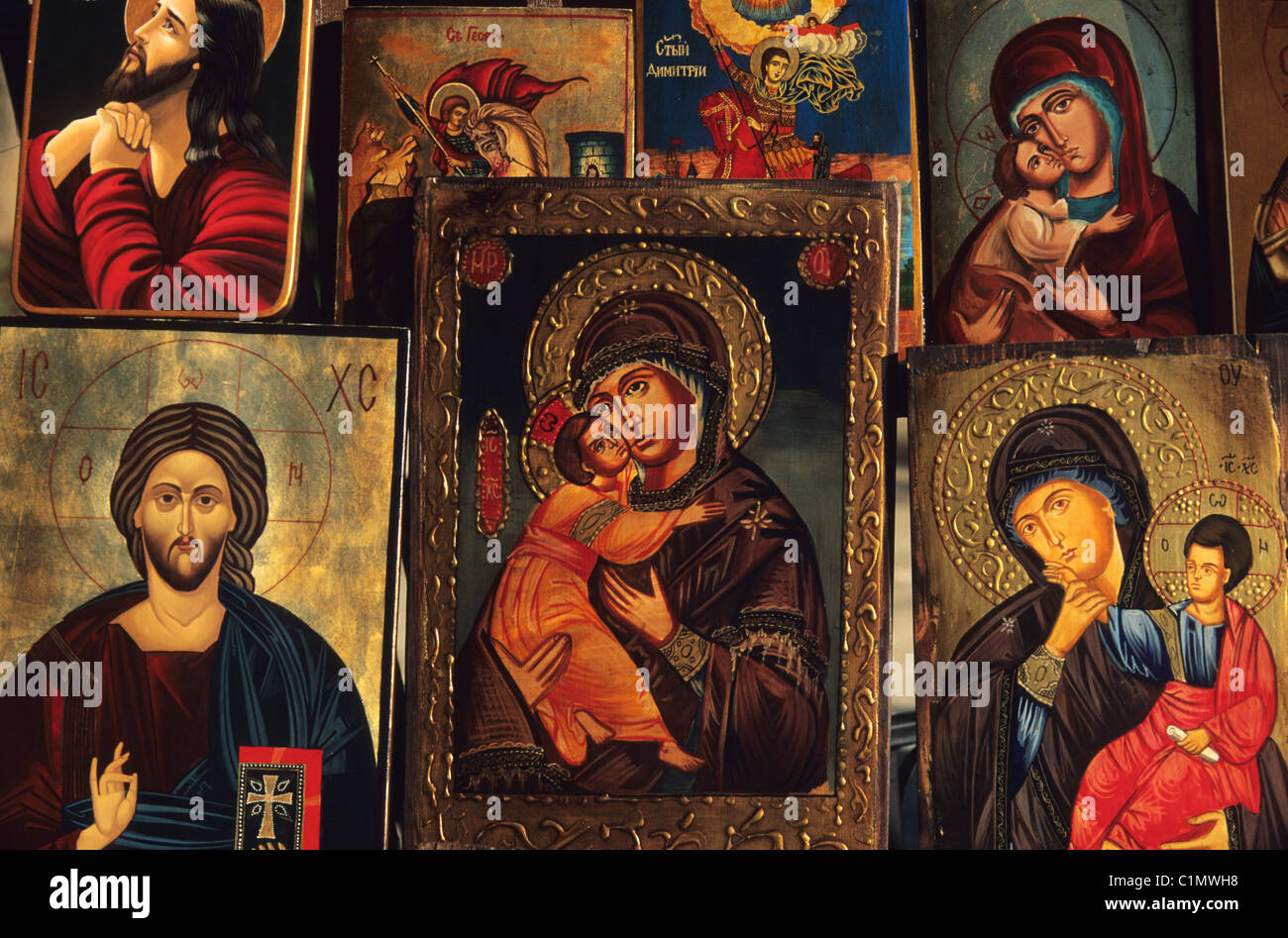Bulgaria, Sofia, icons Stock Photo - Alamy