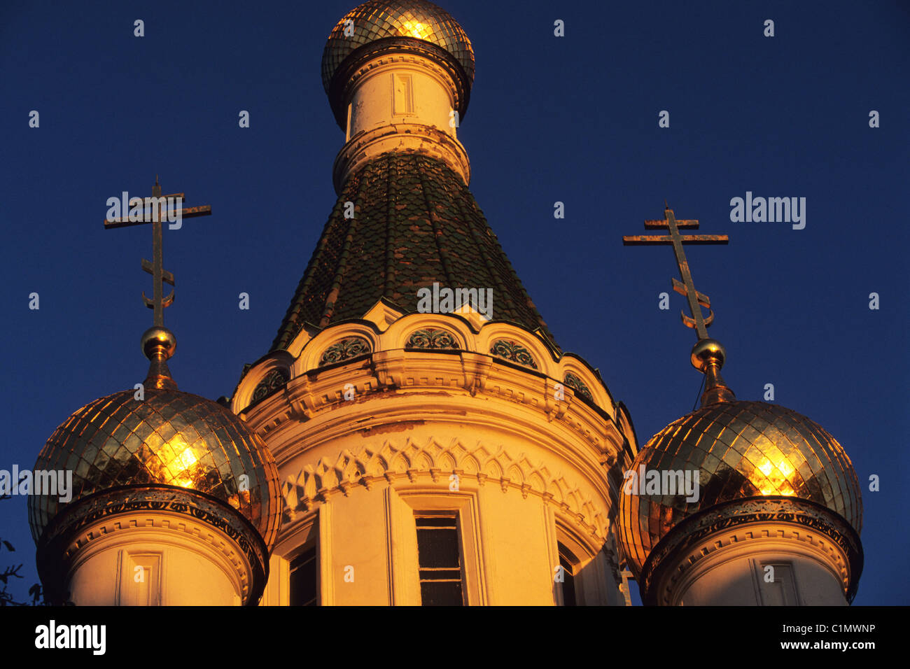 Bulgaria, Sofia, Russian church of St Nicolas Stock Photo - Alamy