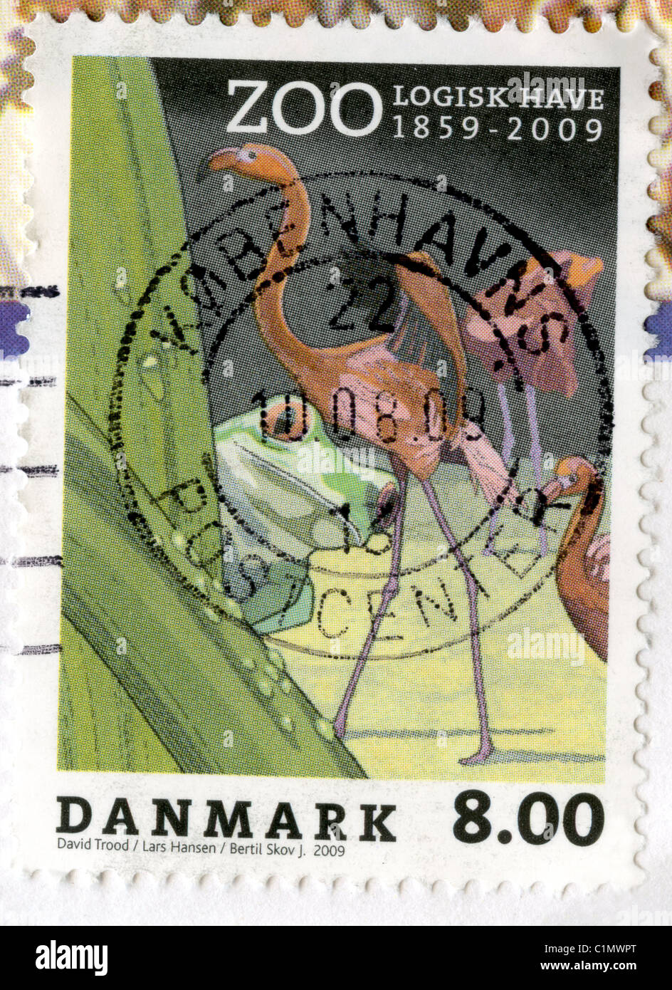 Denmark stamp hi-res stock photography and images - Alamy