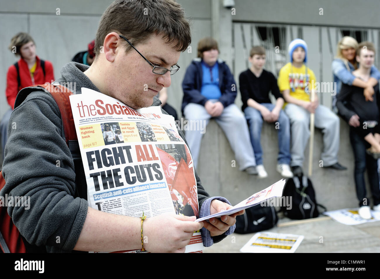 Graduate student union protest hi-res stock photography and images - Alamy