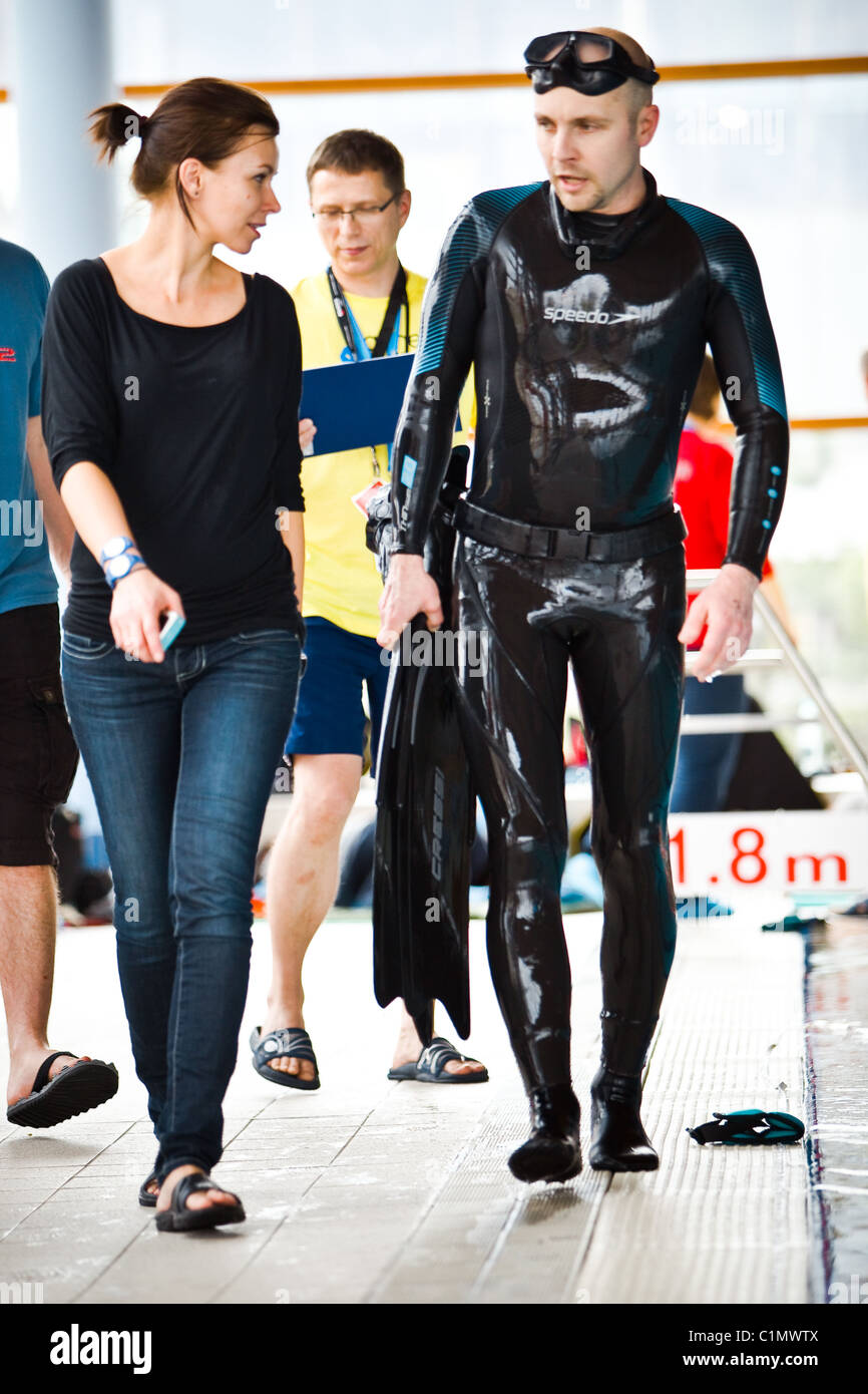 Apnea Diving Festival - Wroclaw 2011 Stock Photo - Alamy