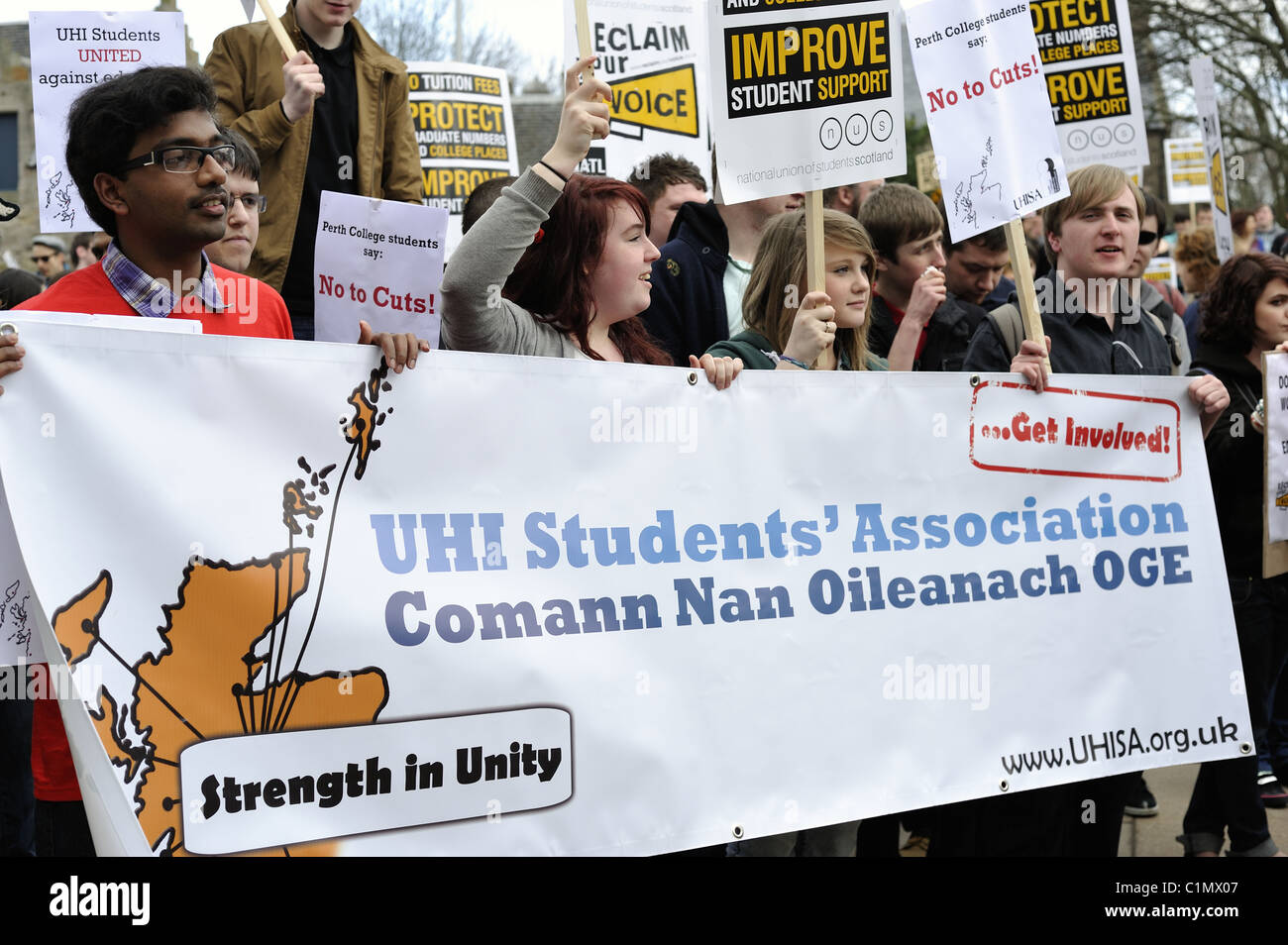 Graduate student union protest hi-res stock photography and images - Alamy