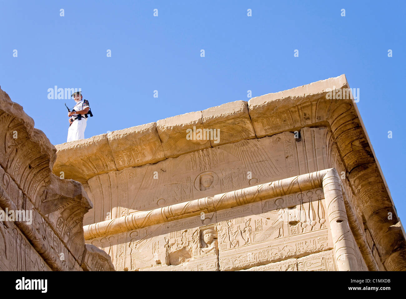 Egypt Upper Egypt Denderah Temple dedied to Goddess Hathor built under ...