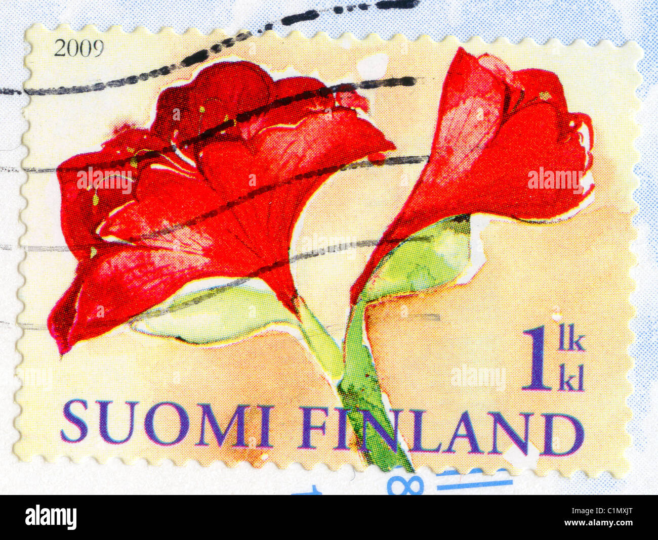 Finland postage stamp Stock Photo - Alamy