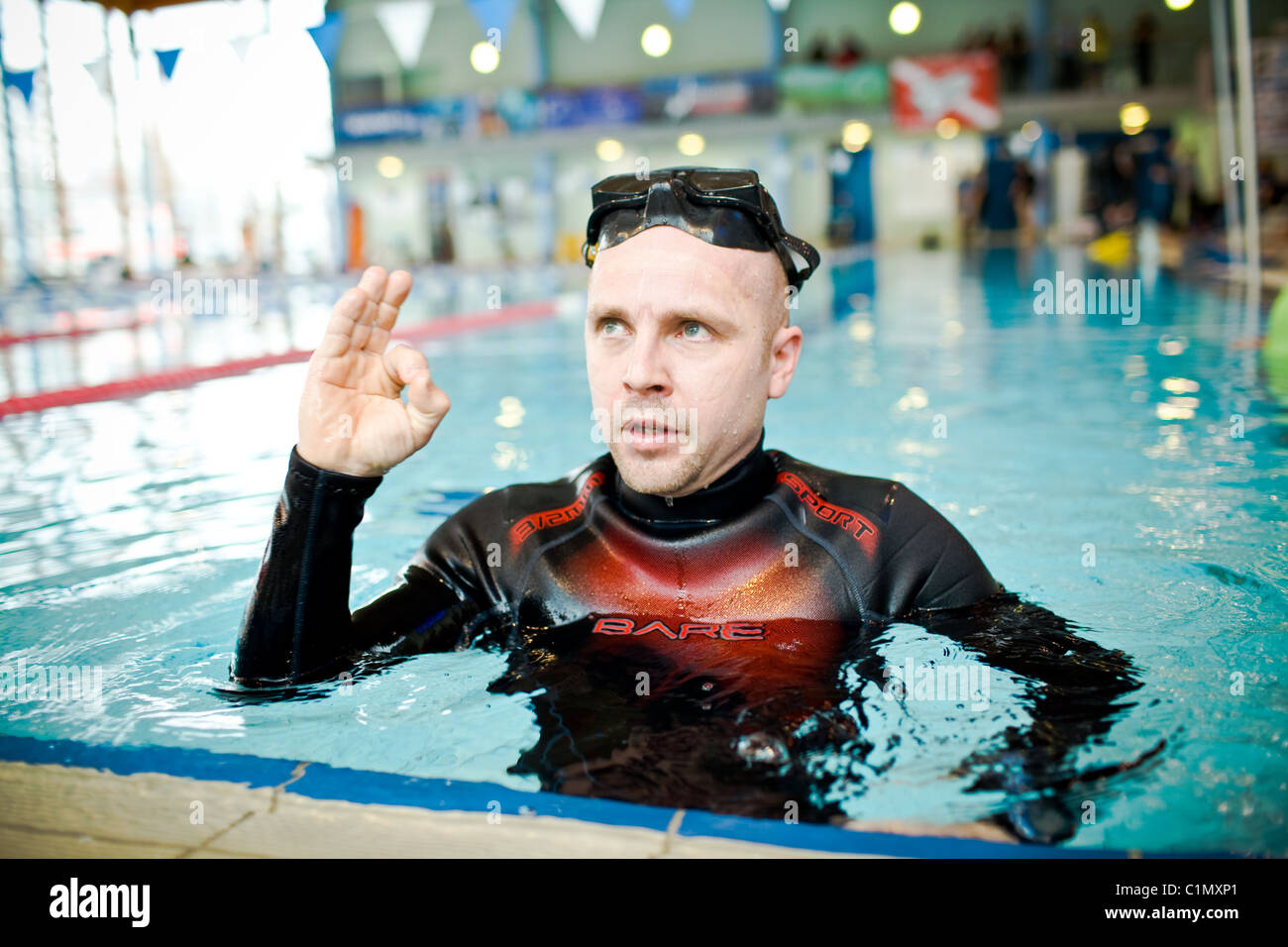 Apnea Diving Festival - Wroclaw 2011 Stock Photo - Alamy