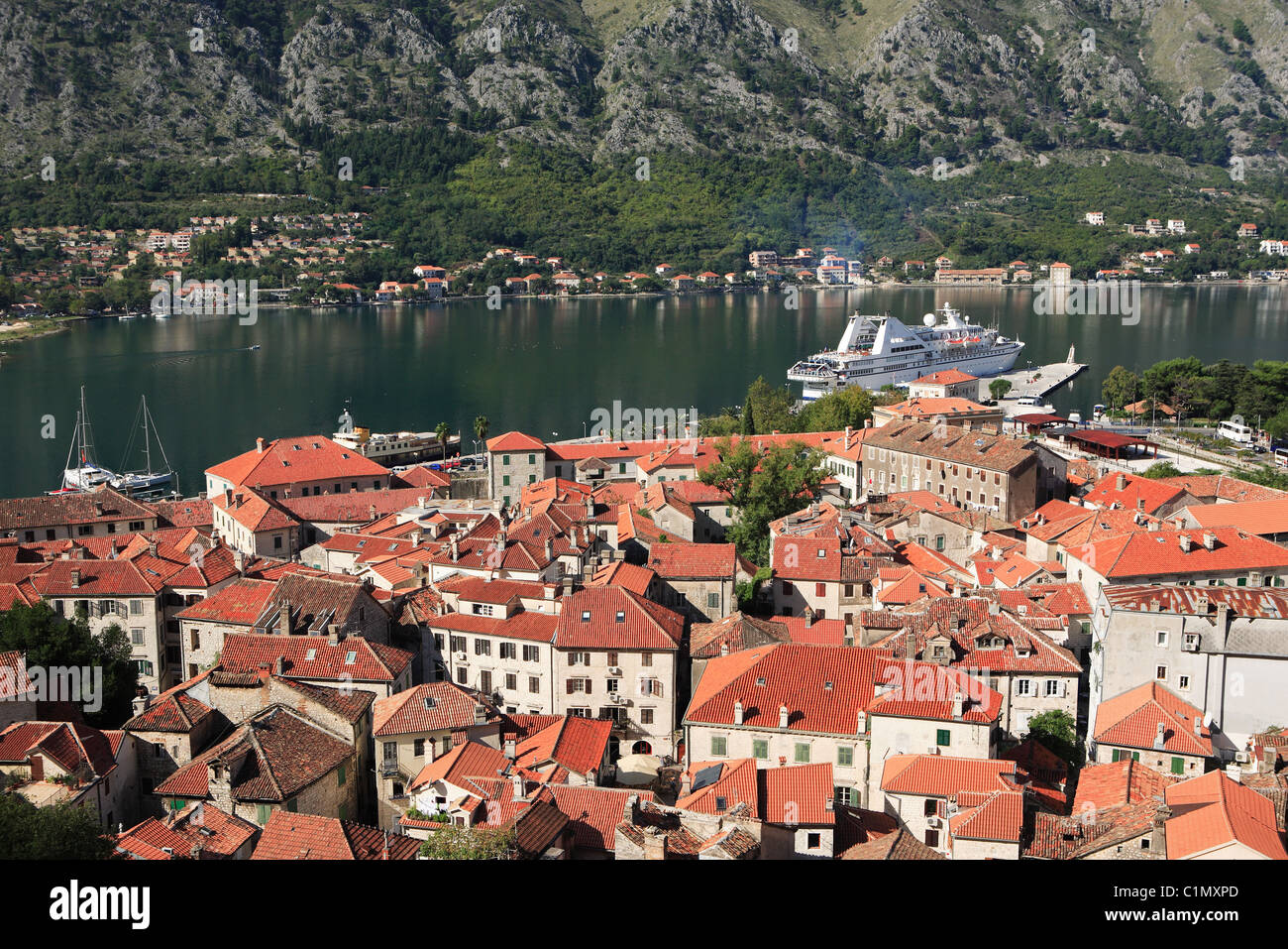 Montenegro, Adriatic coast, Kotor old town listed as World Heritage by ...