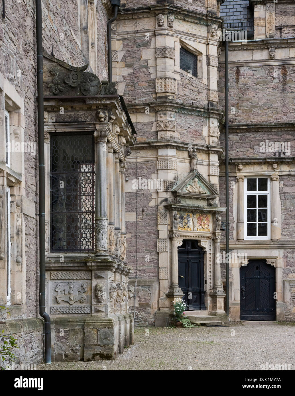 Emmerthal, Schloss Hämelschenburg Stock Photo - Alamy