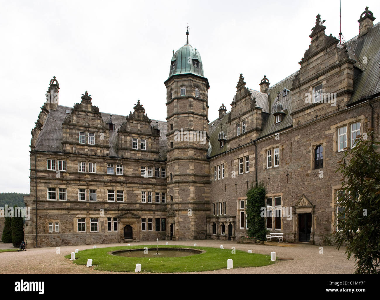 Emmerthal, Schloss Hämelschenburg Stock Photo - Alamy