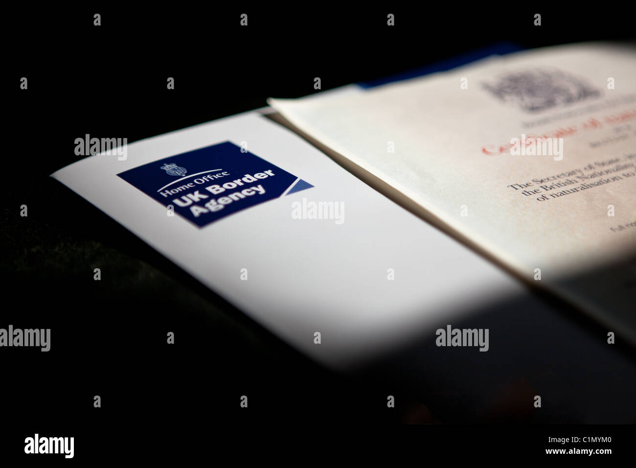 Certificate of naturalisation hi-res stock photography and images - Alamy