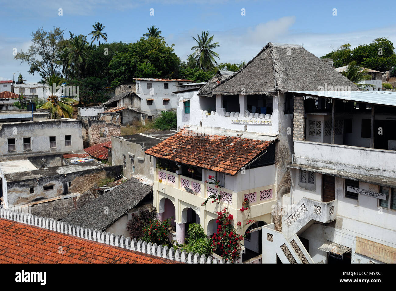 Kenya, Lamu Island, Lamu city listed as World Heritage by UNESCO ...