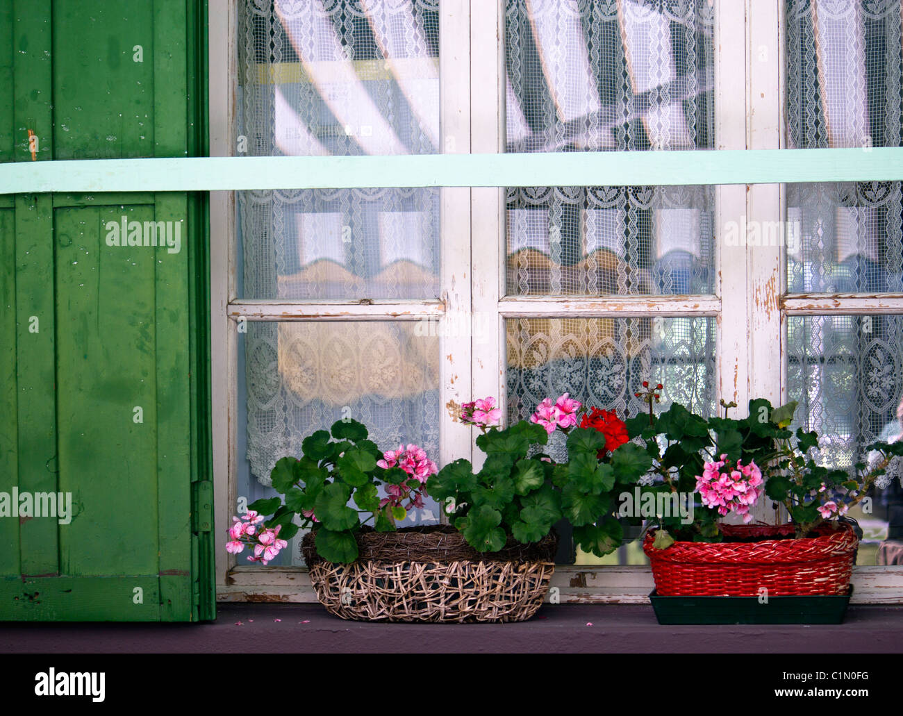 White red blue sky architecture windows beautiful hi-res stock ...