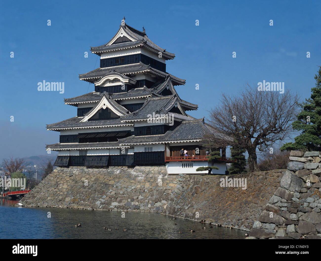 Matsumoto Castle, Matsumoto. Japan Stock Photo - Alamy
