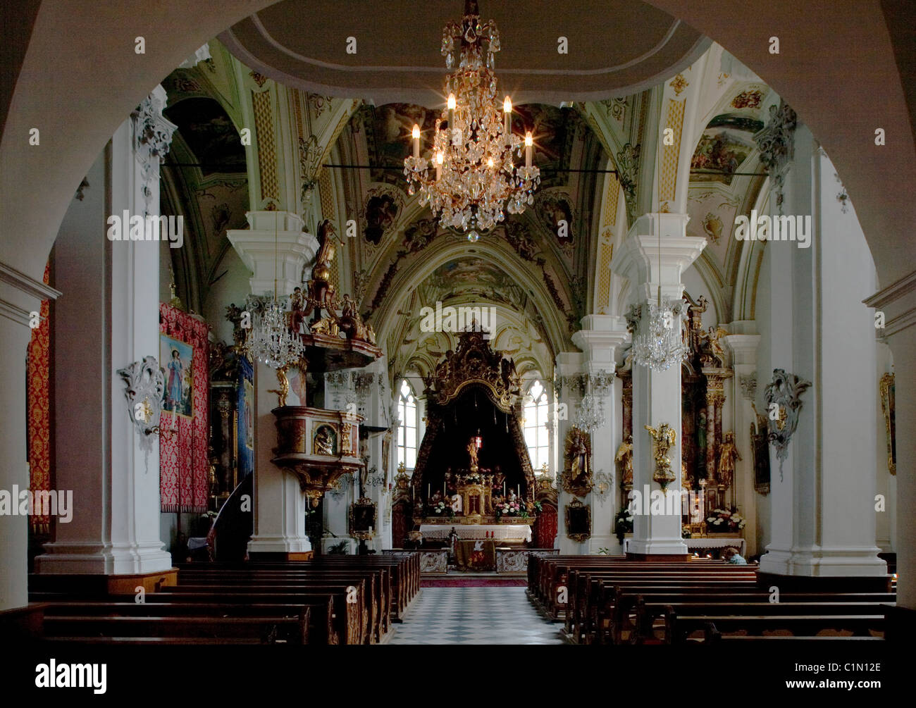 Absam basilica hi-res stock photography and images - Alamy