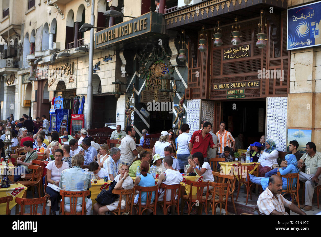 Cairo cafes hi-res stock photography and images - Alamy