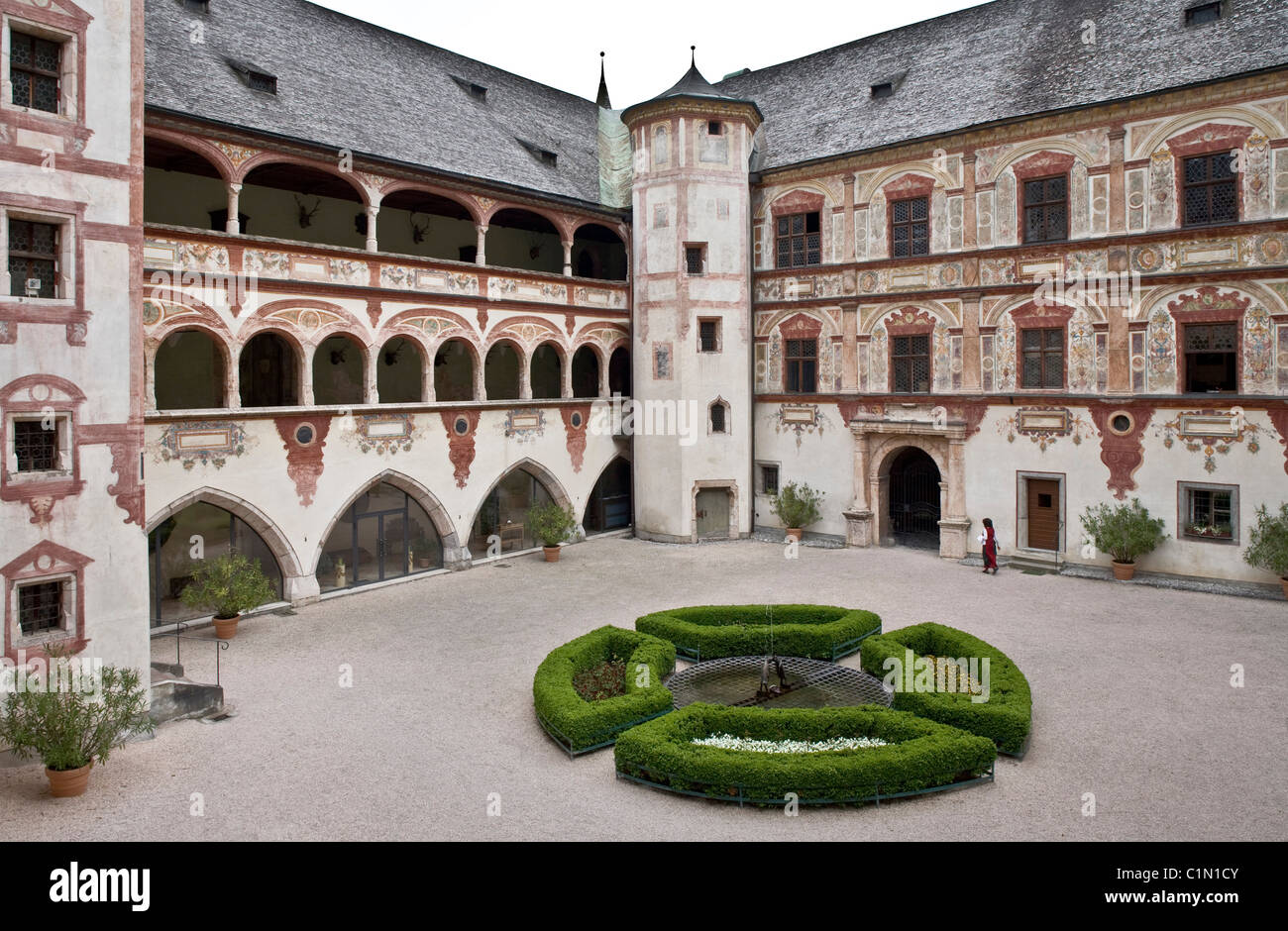 Jenbach, Schloß Tratzberg Stock Photo - Alamy