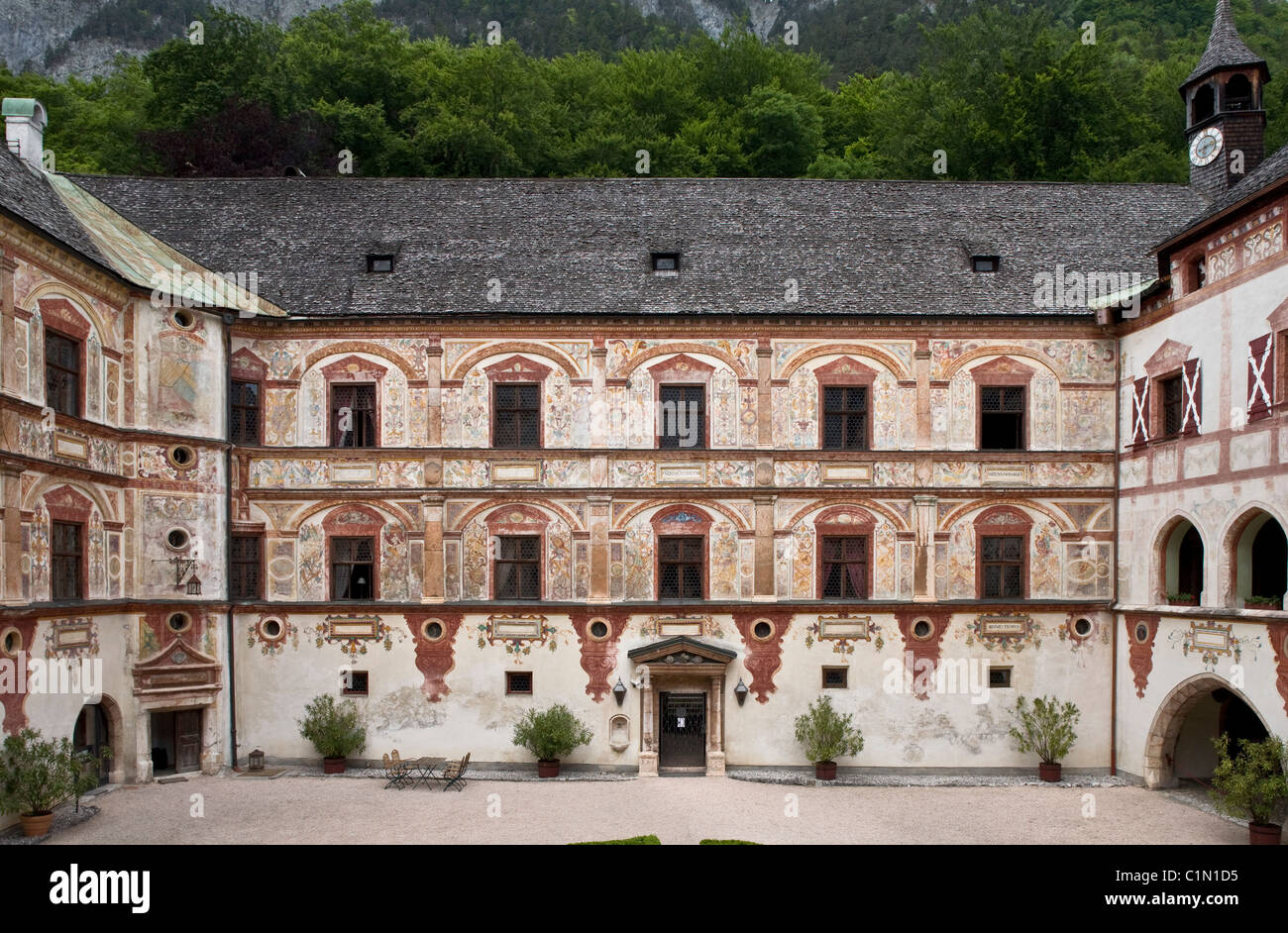 Jenbach, Schloß Tratzberg Stock Photo - Alamy