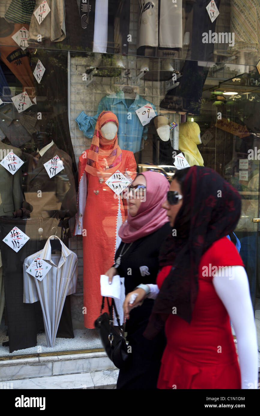 Egypt, Cairo, downtown, shopping street 26th of July Stock Photo - Alamy