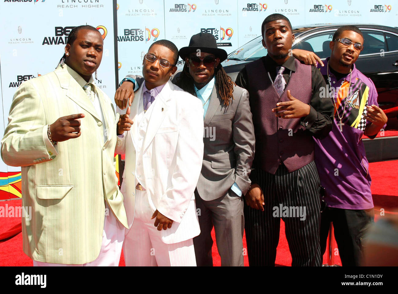 GS Boys 2009 BET Awards held at the Shrine Auditorium - Arrivals Los ...