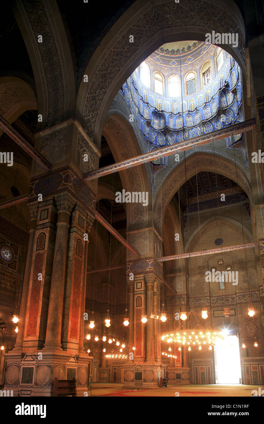 Egypt, Cairo, downtown, El Rifaï mosque Stock Photo - Alamy