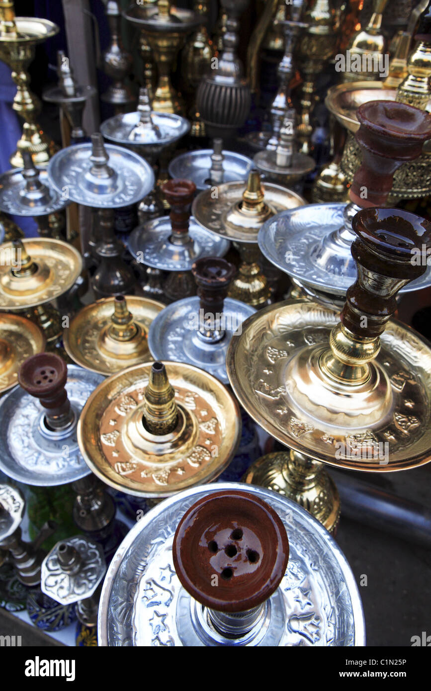 Egypt, Cairo, downtown, water pipe Stock Photo - Alamy